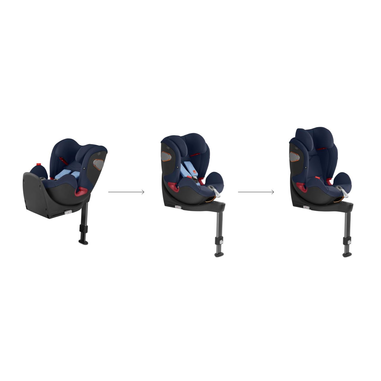 Scaun auto gb Convy-fix Laguna Blue - Smart Baby Parteneri